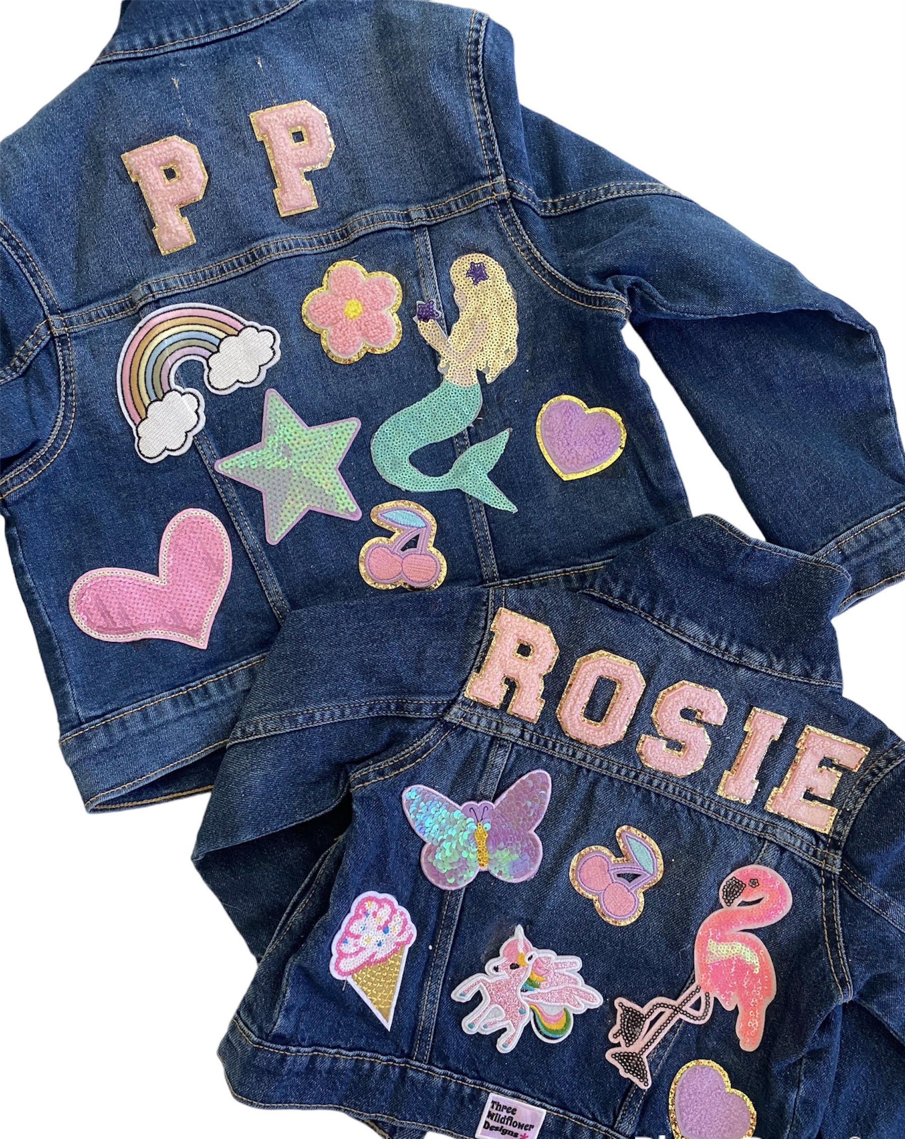 Girls Denim Clothing – ThreeWildflowerDesigns