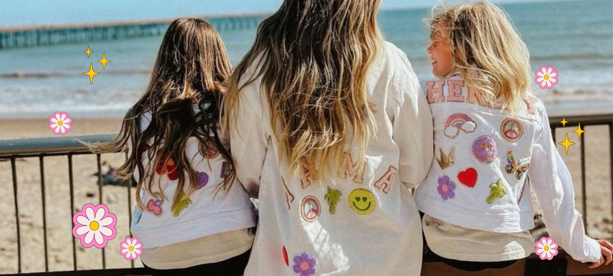 Custom Patch Jackets, Clothing, Accessories | Three Wildflower Designs ...